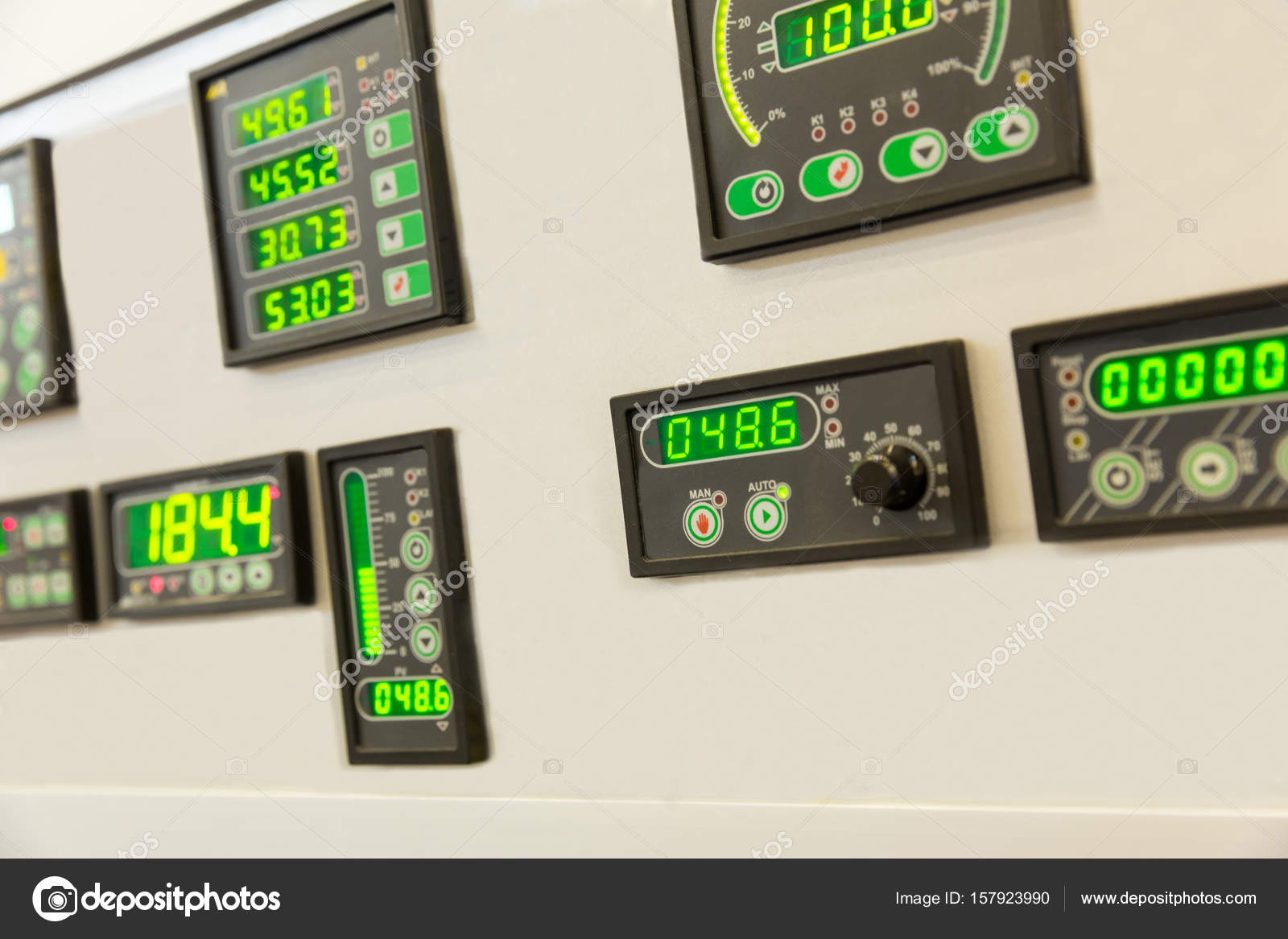 Water control panel — Stock Photo © Nomadsoul1 #157923990