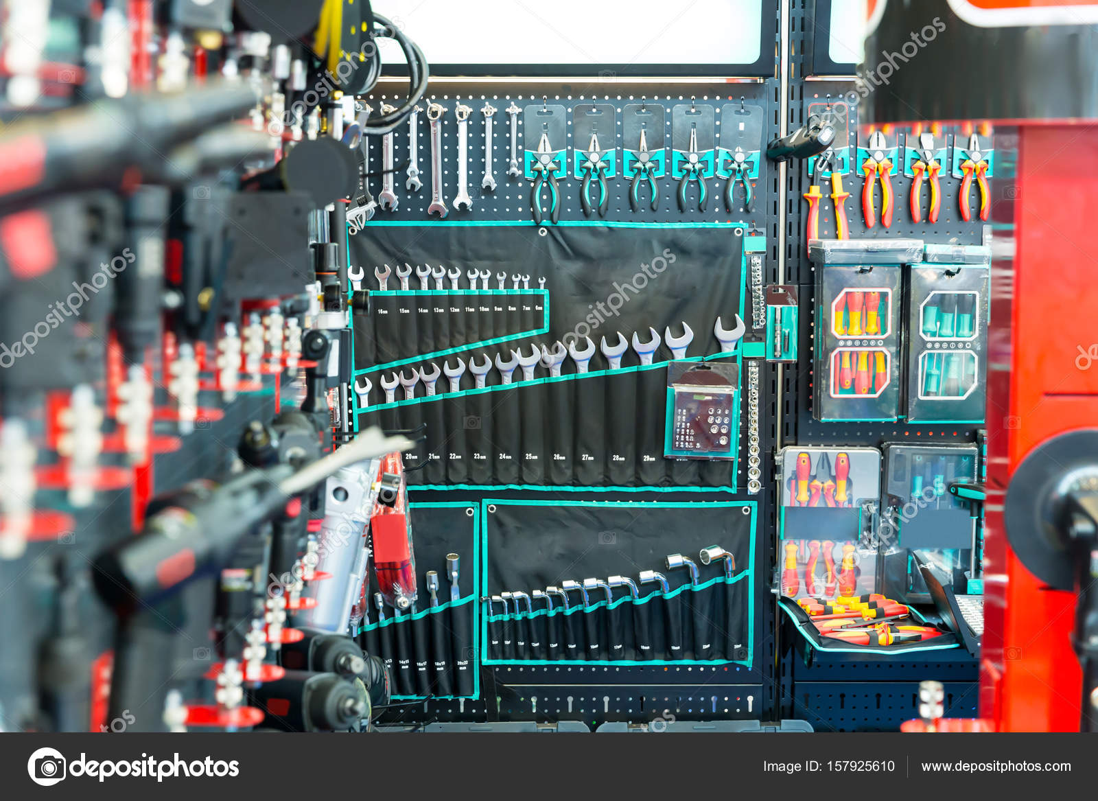 Professional mechanical tools Stock Photo by ©Nomadsoul1 157925610