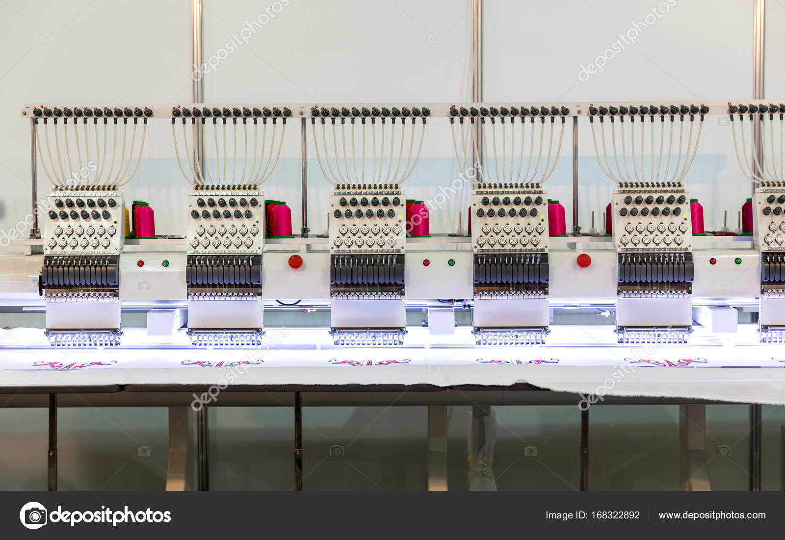 Modern sewing machine Stock Photo by ©Nomadsoul1 168322892