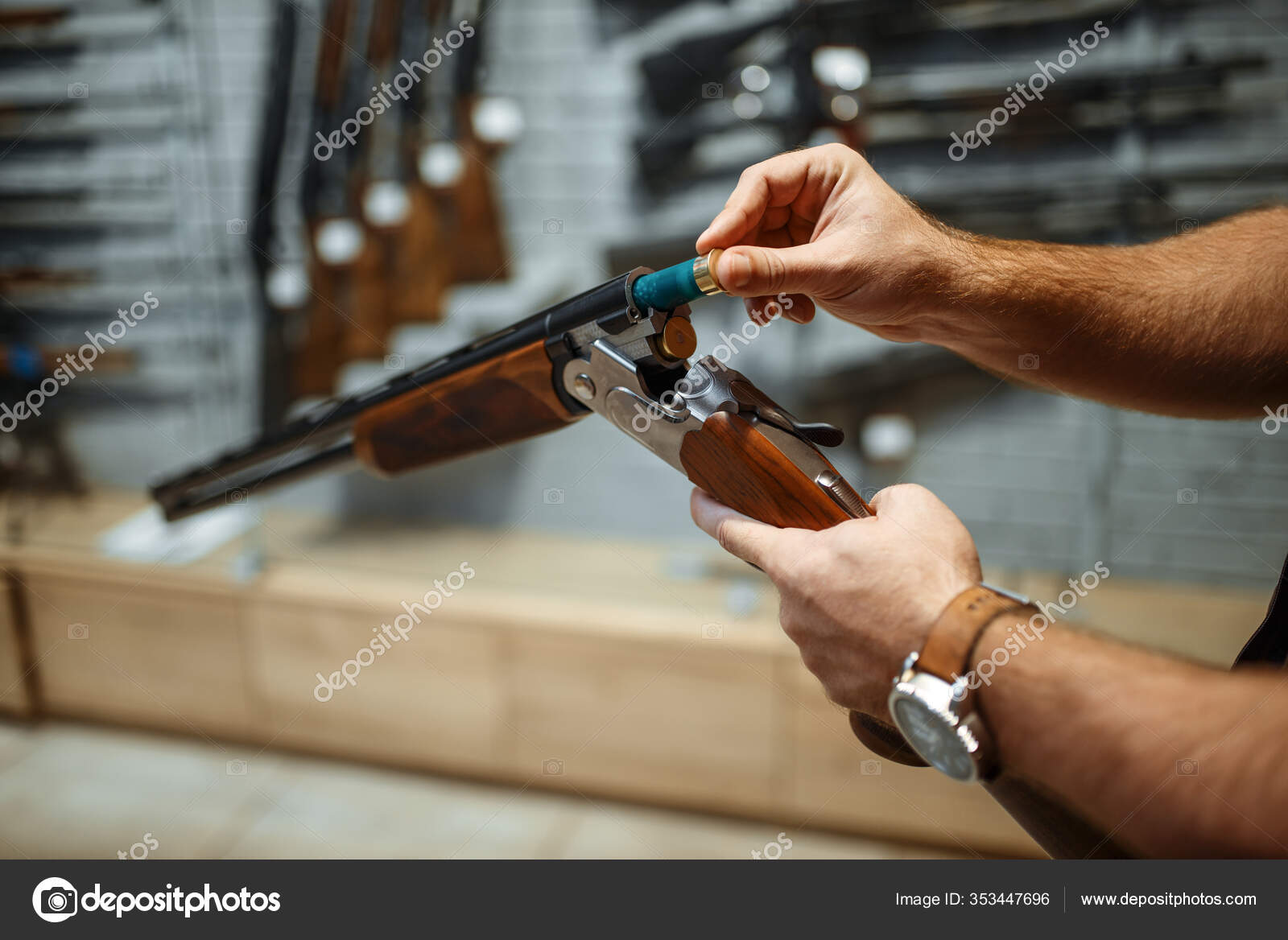 Gun Shop Interior