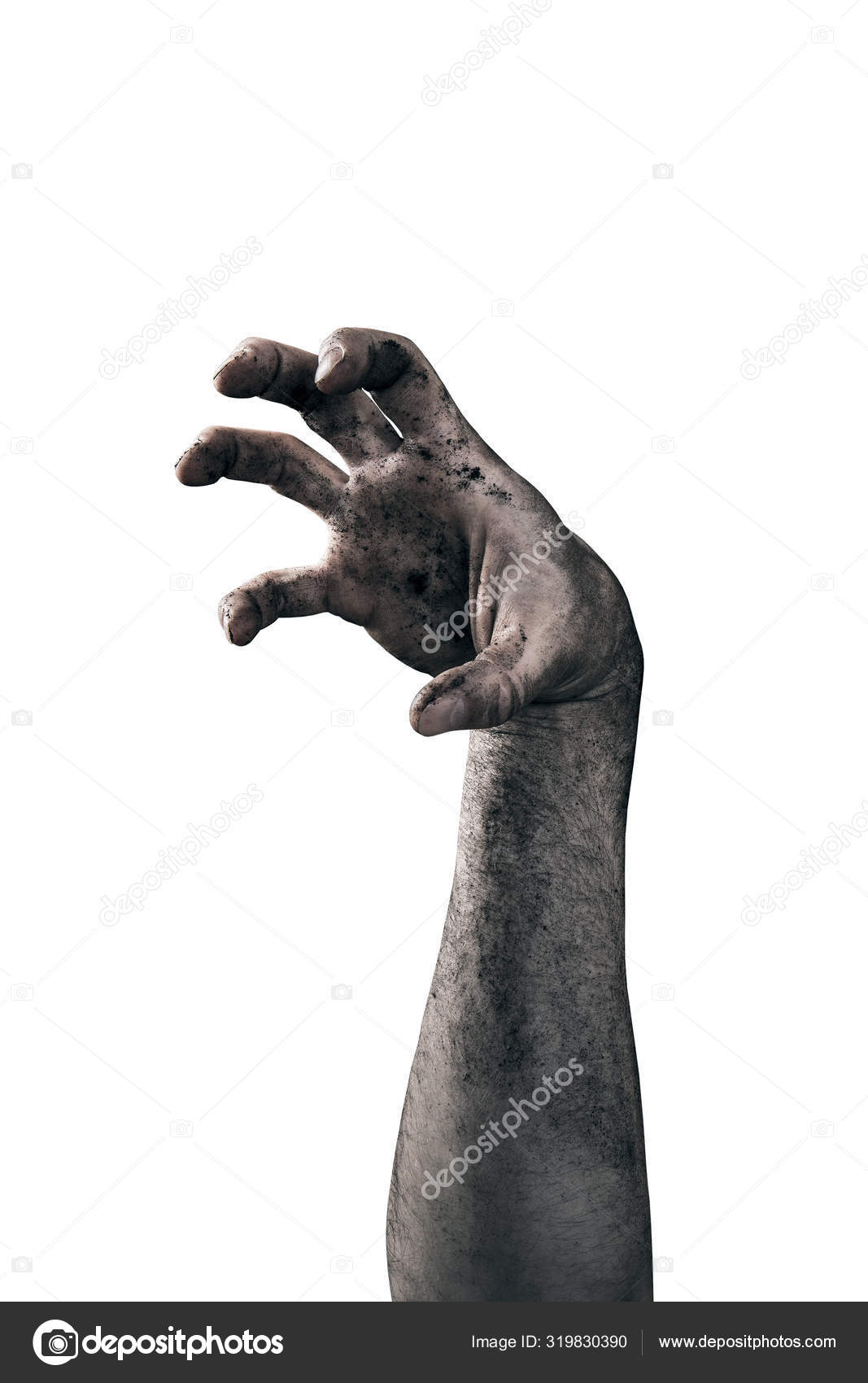 Zombie Hand Grab Zombie Hand Kommt Aus Grab PIXERS.AT