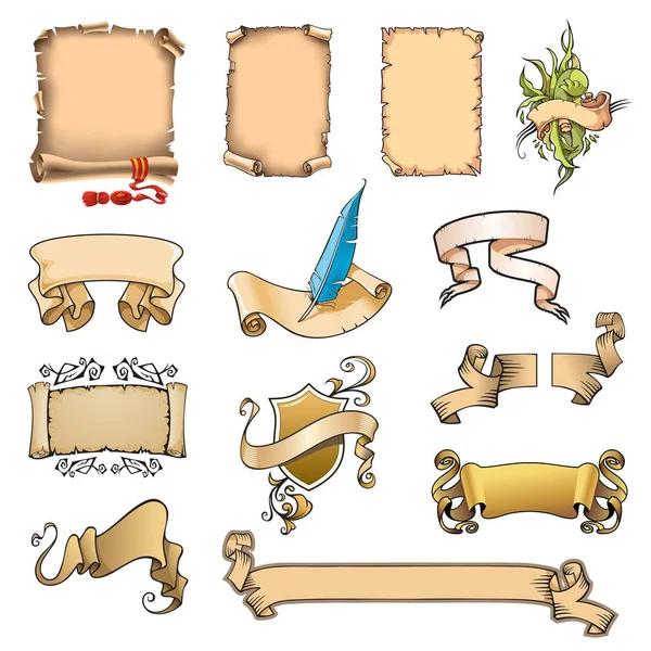 Ancient scroll, vector illustration — Stock Vector © ensiferum #2137044 Ancient scroll, vector illustration — Stock Vector © ensiferum #2137044