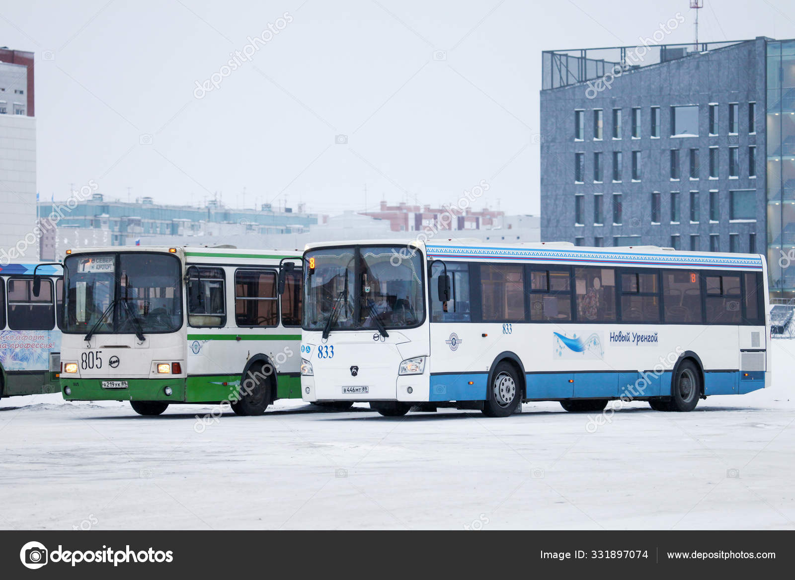 City buses – Stock Editorial Photo © Artzzz #331897074