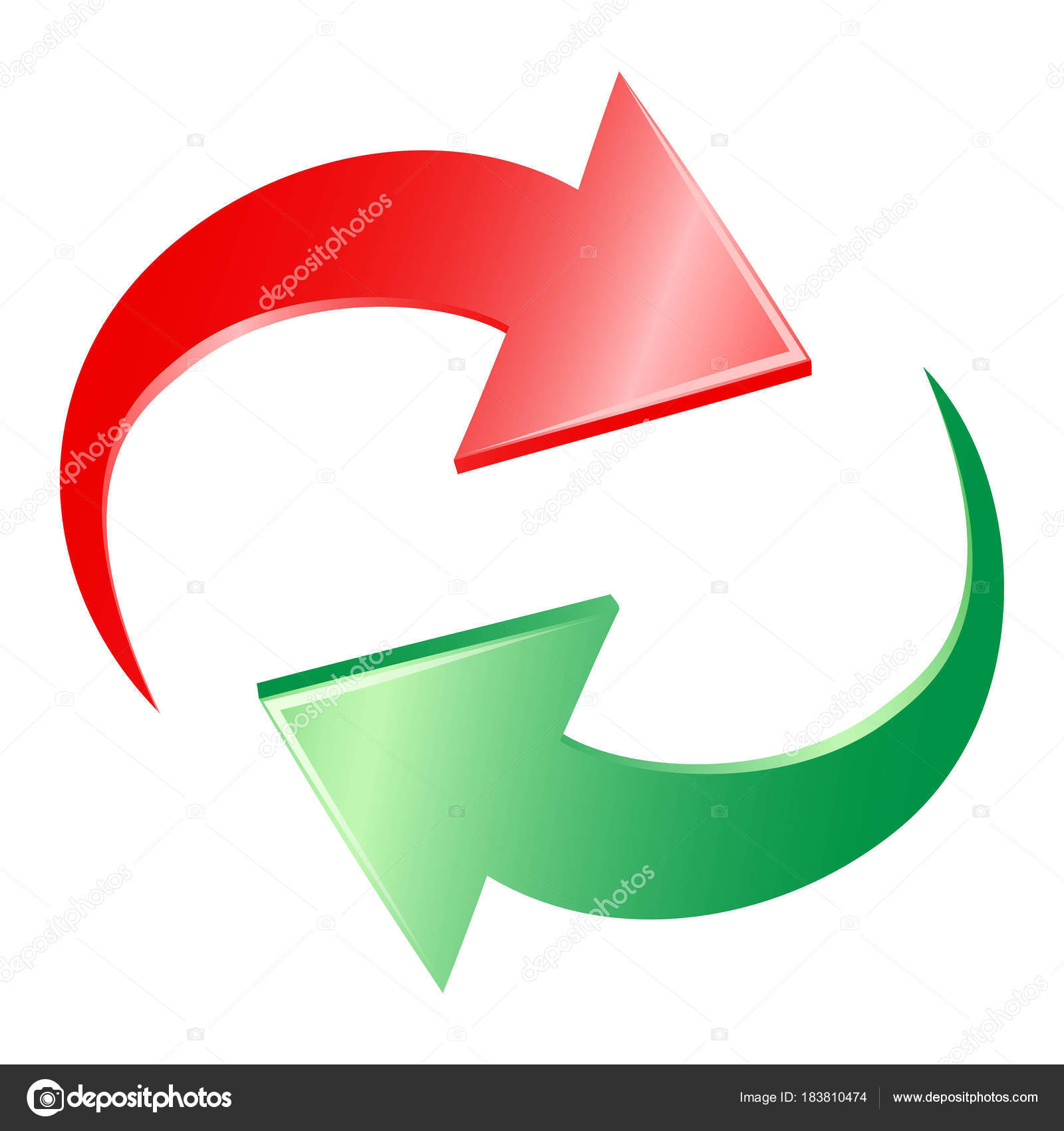 Reload arrow icon Stock Vector Image by ©huhulin #183810474