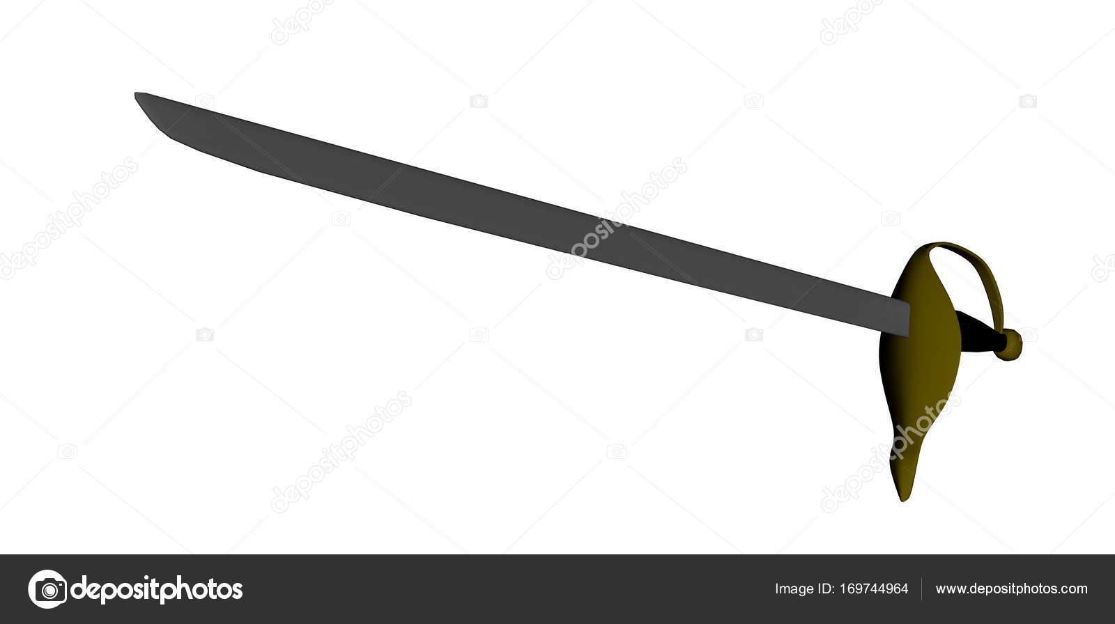 Sword - 3D render — Stock Photo © Elenarts #169744964