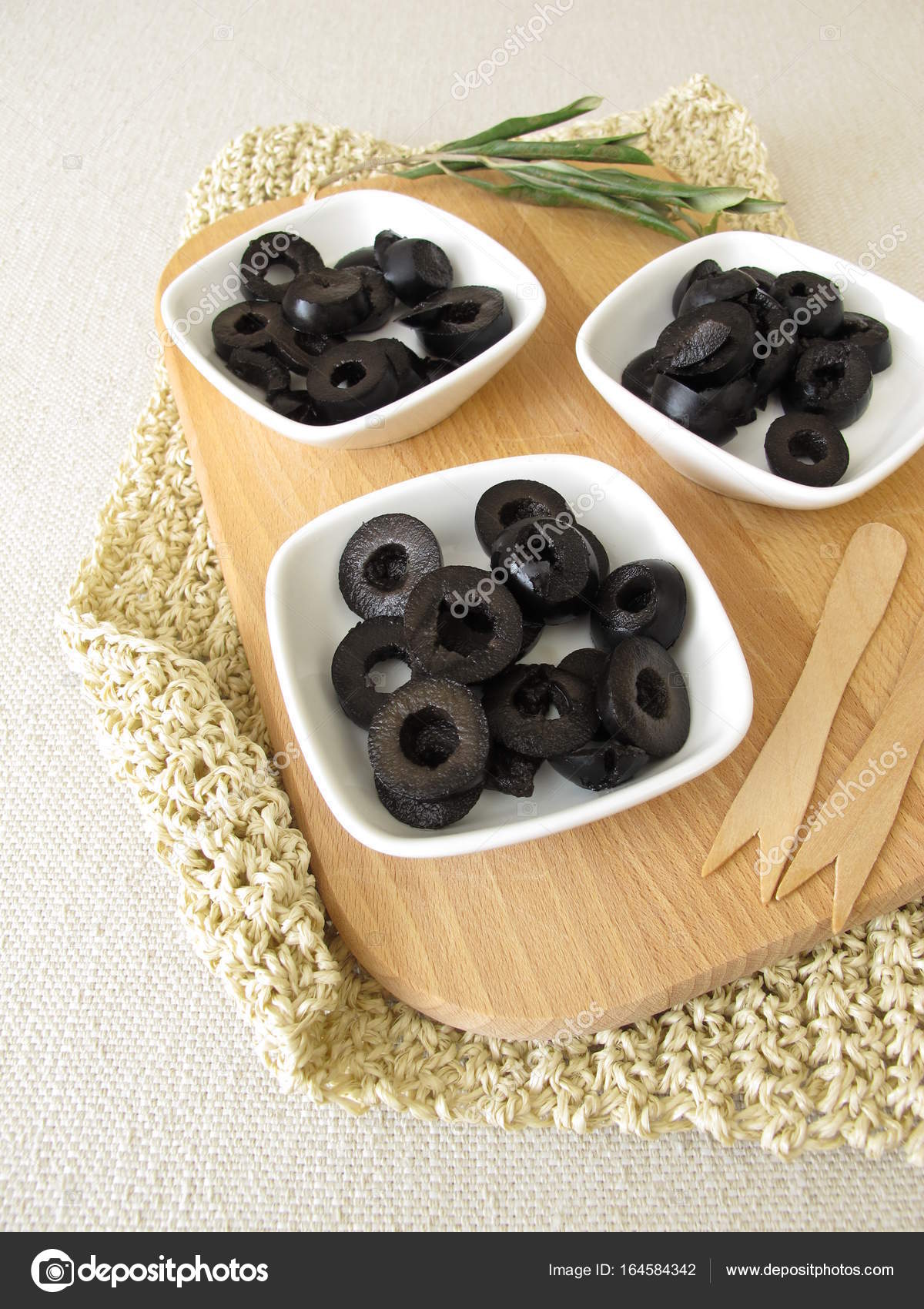 Sliced Black Olive