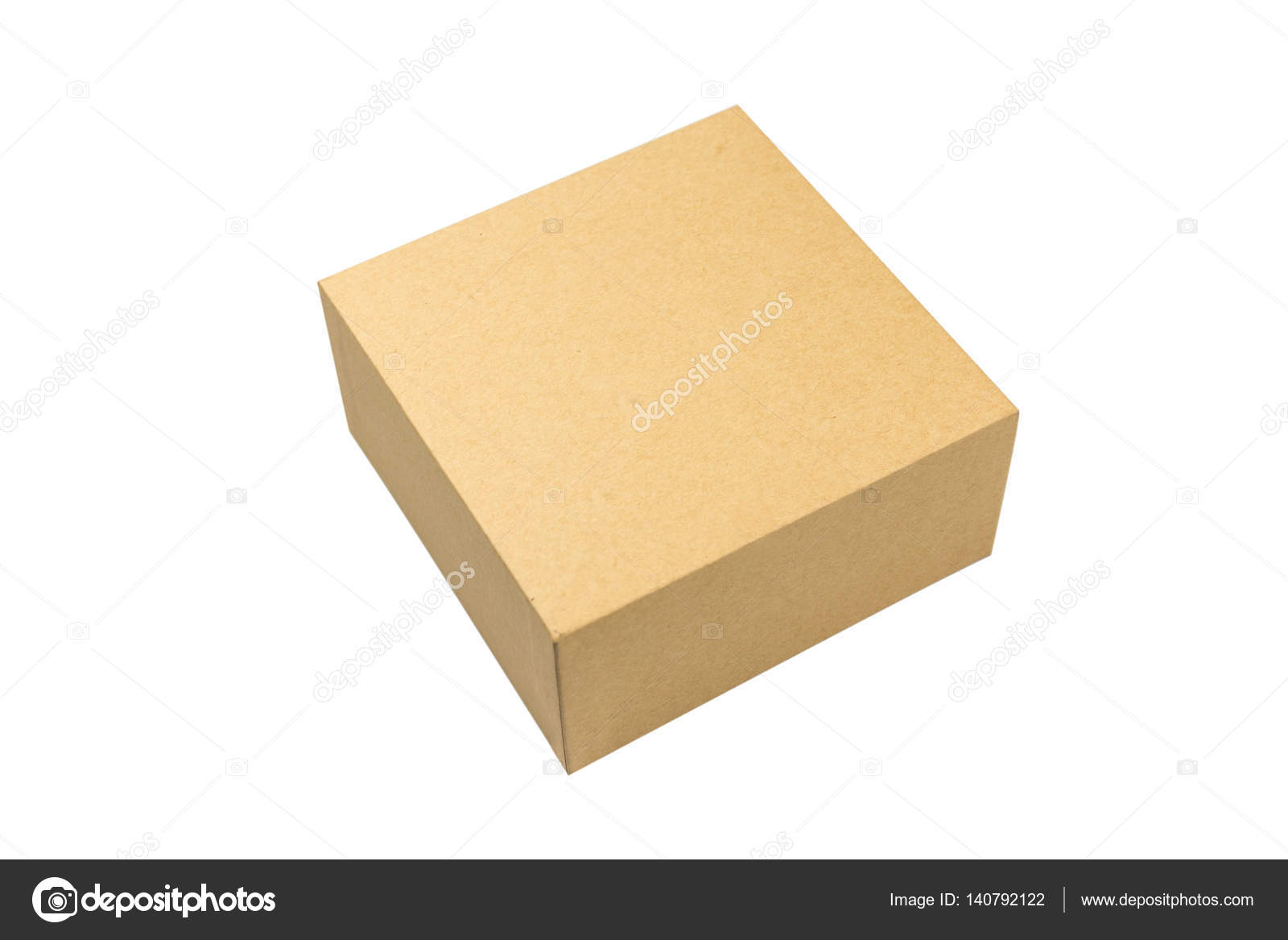 Isolated cardboard box Stock Photo by ©zhudifeng 140792122