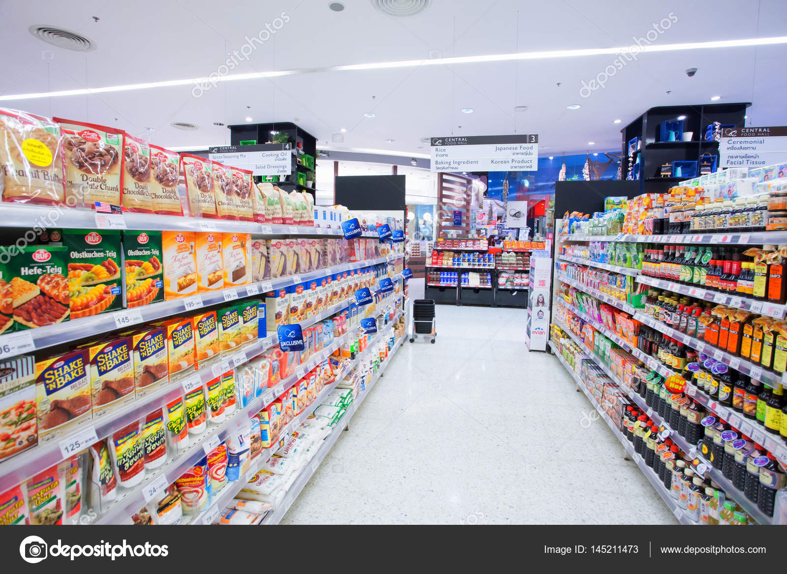 Grocery Store Interior