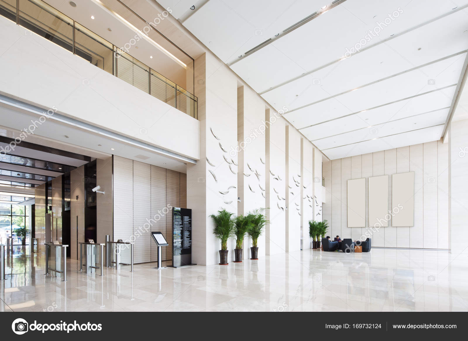 Hall Office Buildings Entrance Hall Milan Office Building | Pereira