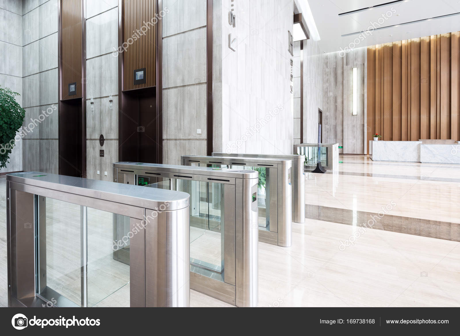 Modern Office Entrance