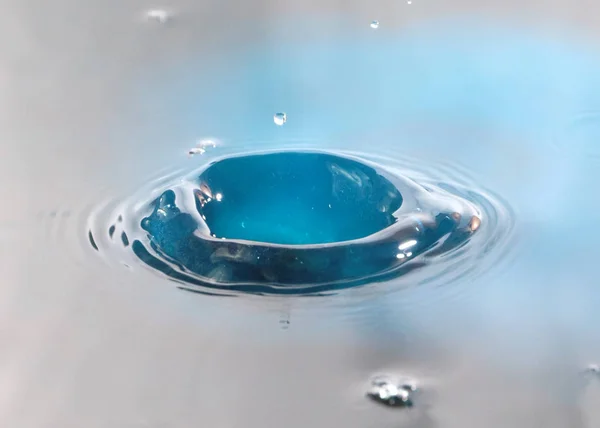 pattern of liquid ripples on the water surface - Stock Image - Everypixel