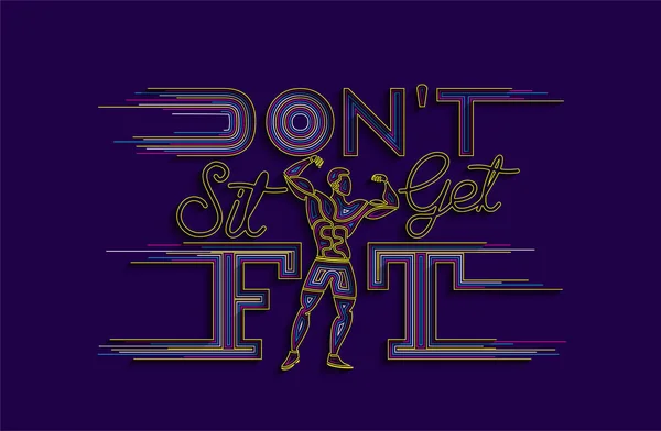 Sport typography background Stock Vector Image by ©Syquallo #170846262