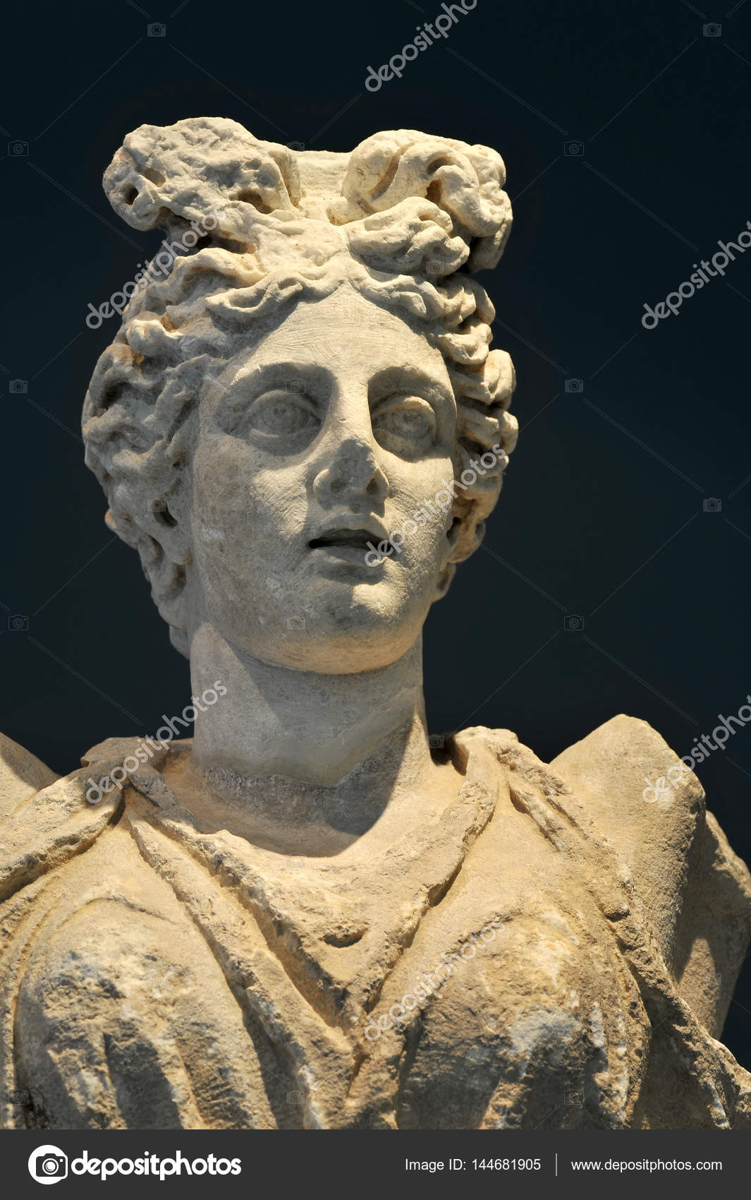 Statue of Victory, Philippi, Greece – Stock Editorial Photo © pajche ...