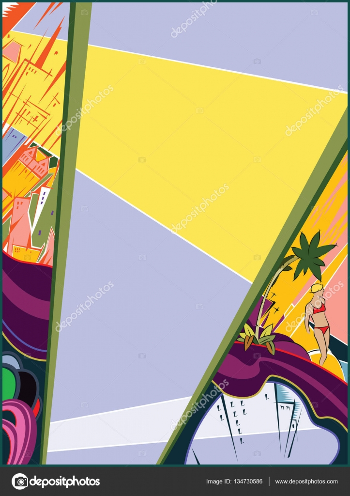 Abstract travel background. Stock Vector Image by ©bomg11 #134730586