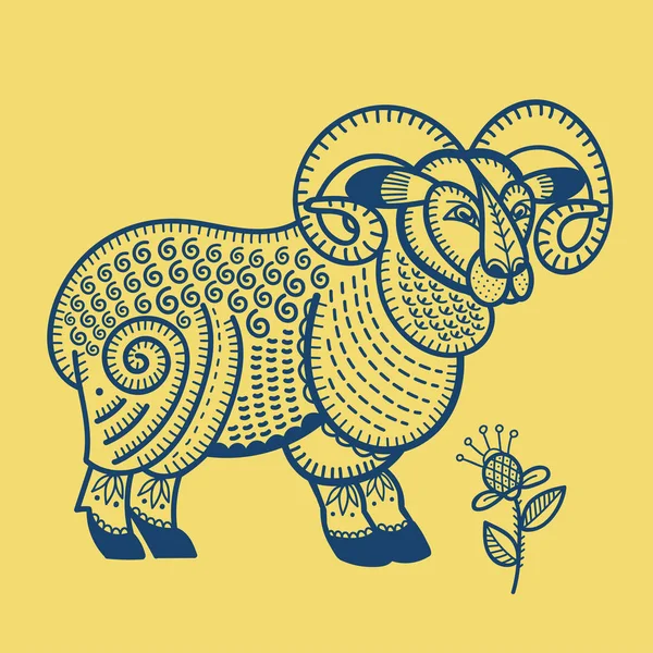 Cow, totem, sacred animal ⬇ Vector Image by © Ann.and.Pen | Vector ...