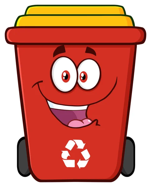 Wheelie bin cartoon Vector Art Stock Images | Depositphotos