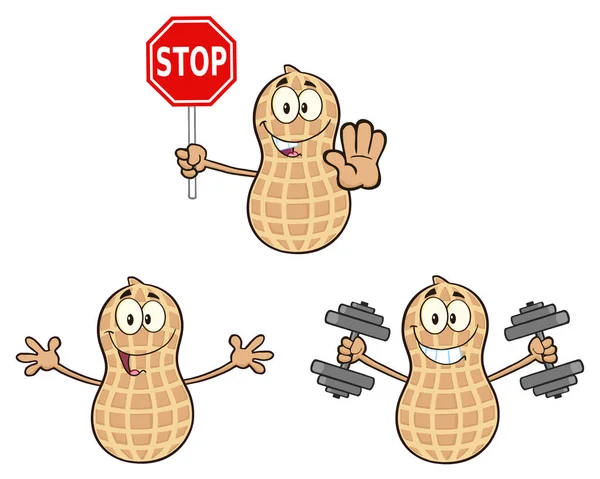 Stop peanut Vector Art Stock Images | Depositphotos