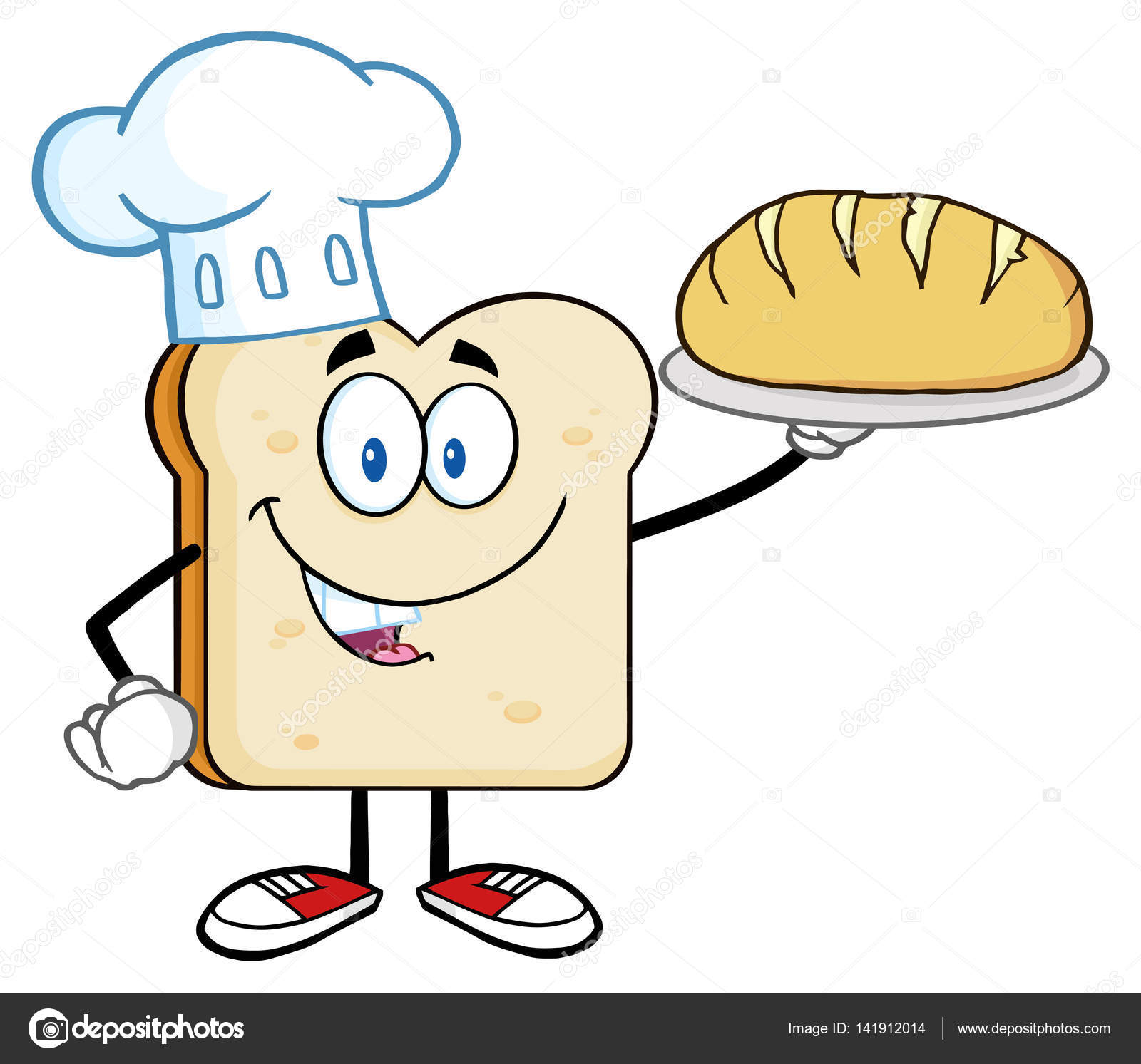 Animated Bread Slice