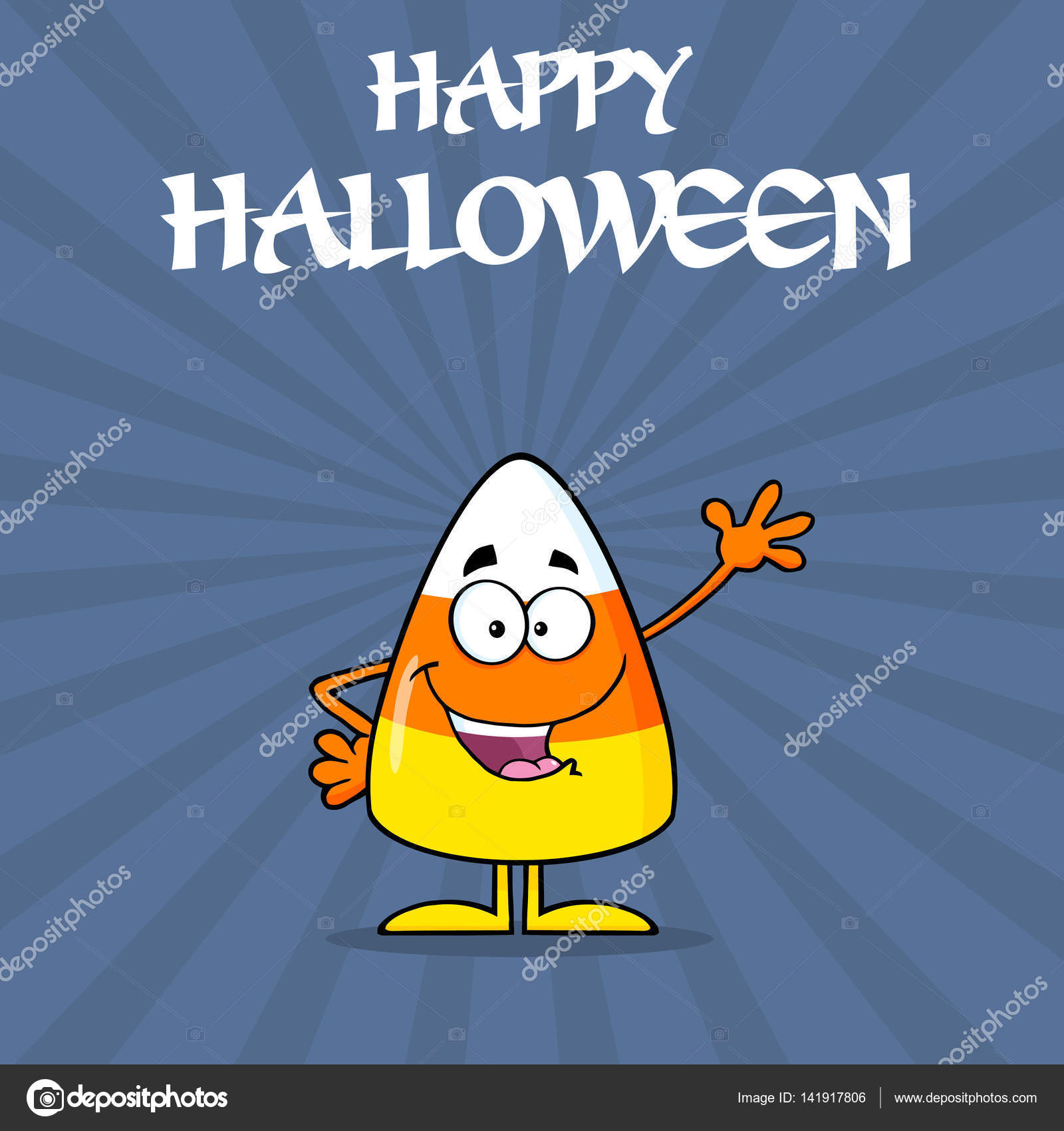 Happy Halloween Candy Corn