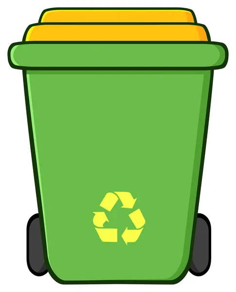 Wheelie bin cartoon Vector Art Stock Images | Depositphotos