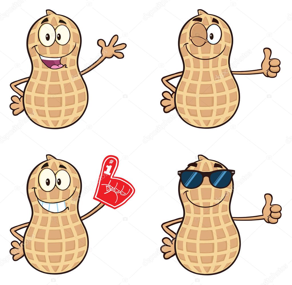 Personaje de dibujos animados de maní 2023