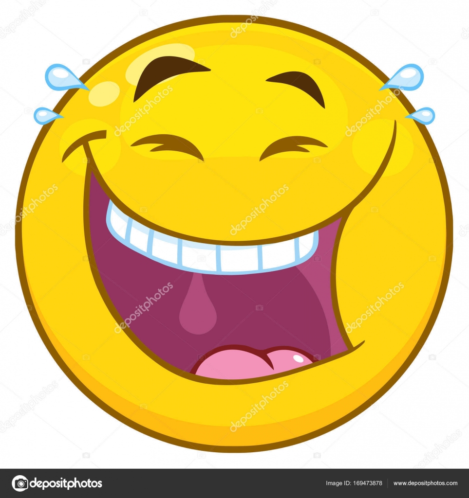 Caras De Dibujos Animados Riendo