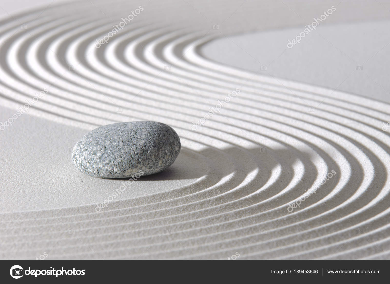 Japanese Rock Garden Texture