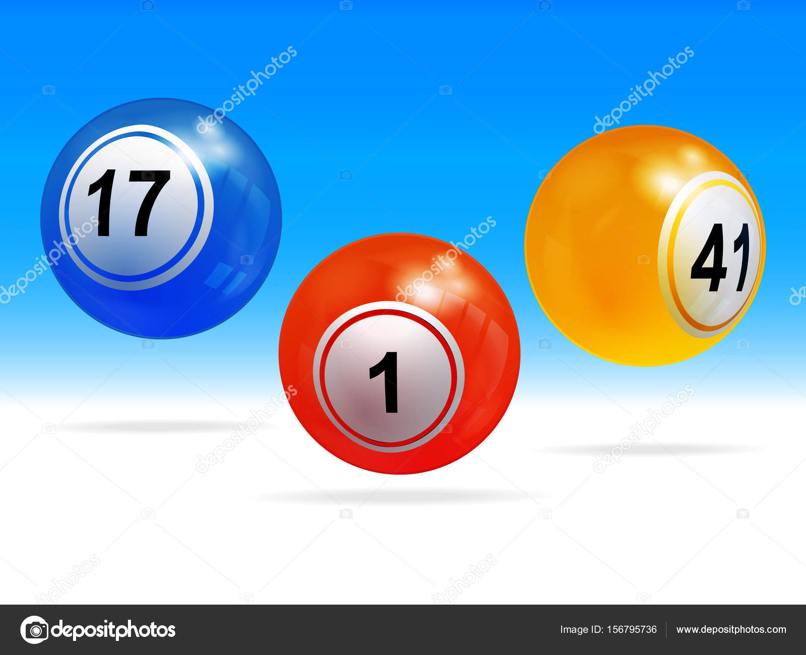 Nuevas bolas de lotería de bingo 3D Vector de stock por ©elaineitalia ...