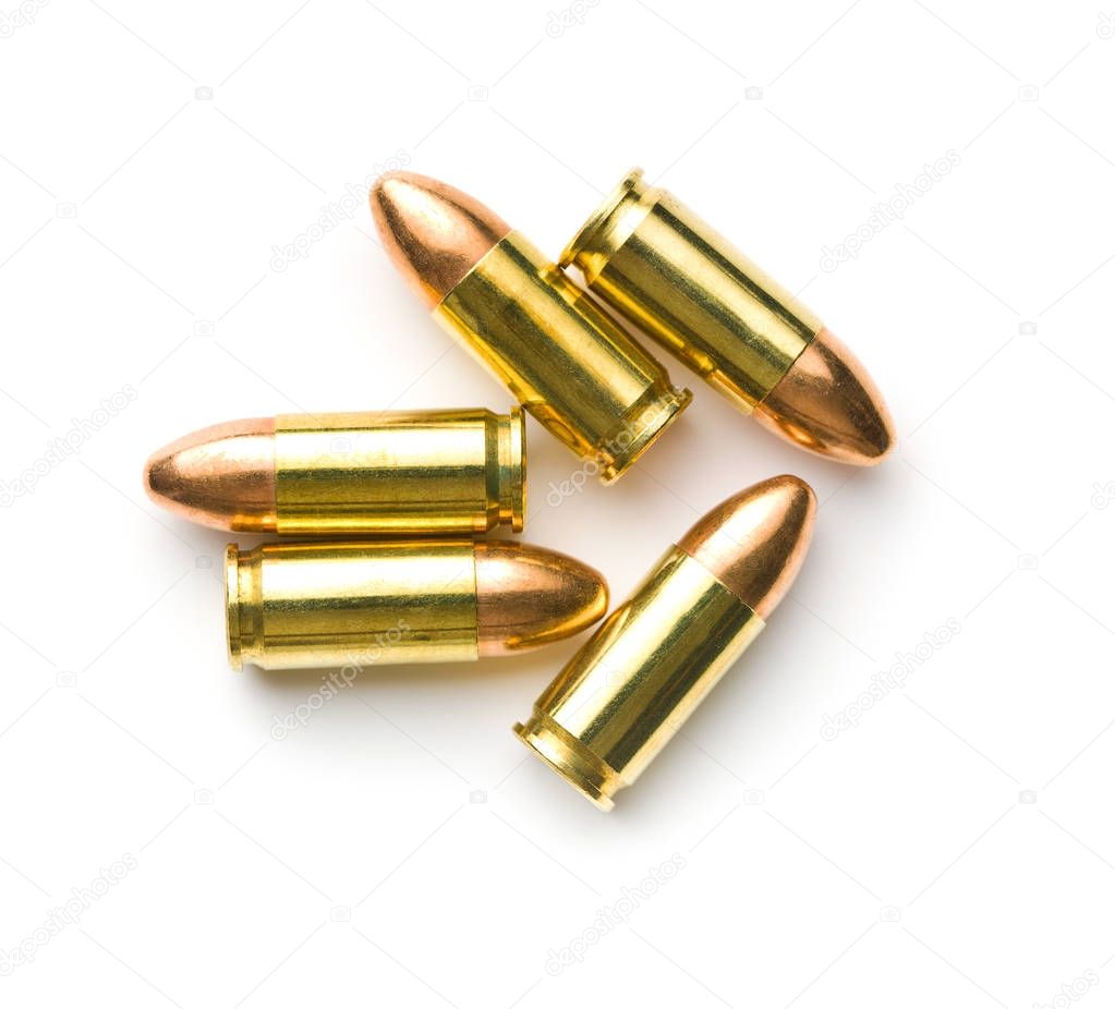 Pictures : 9 millimeter | 9mm pistol bullets. — Stock Photo © jirkaejc ...