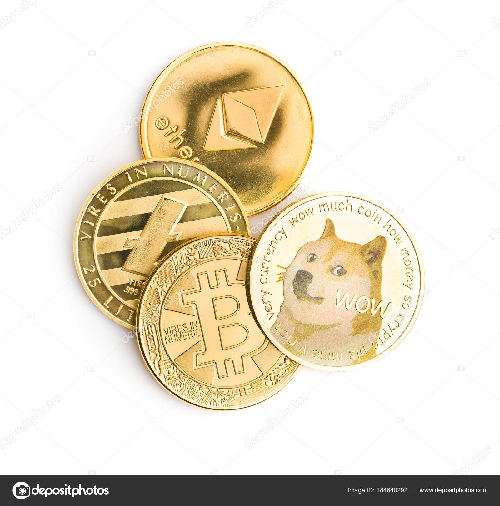 The various cryptocurrency. – Stock Editorial Photo © jirkaejc #184640292