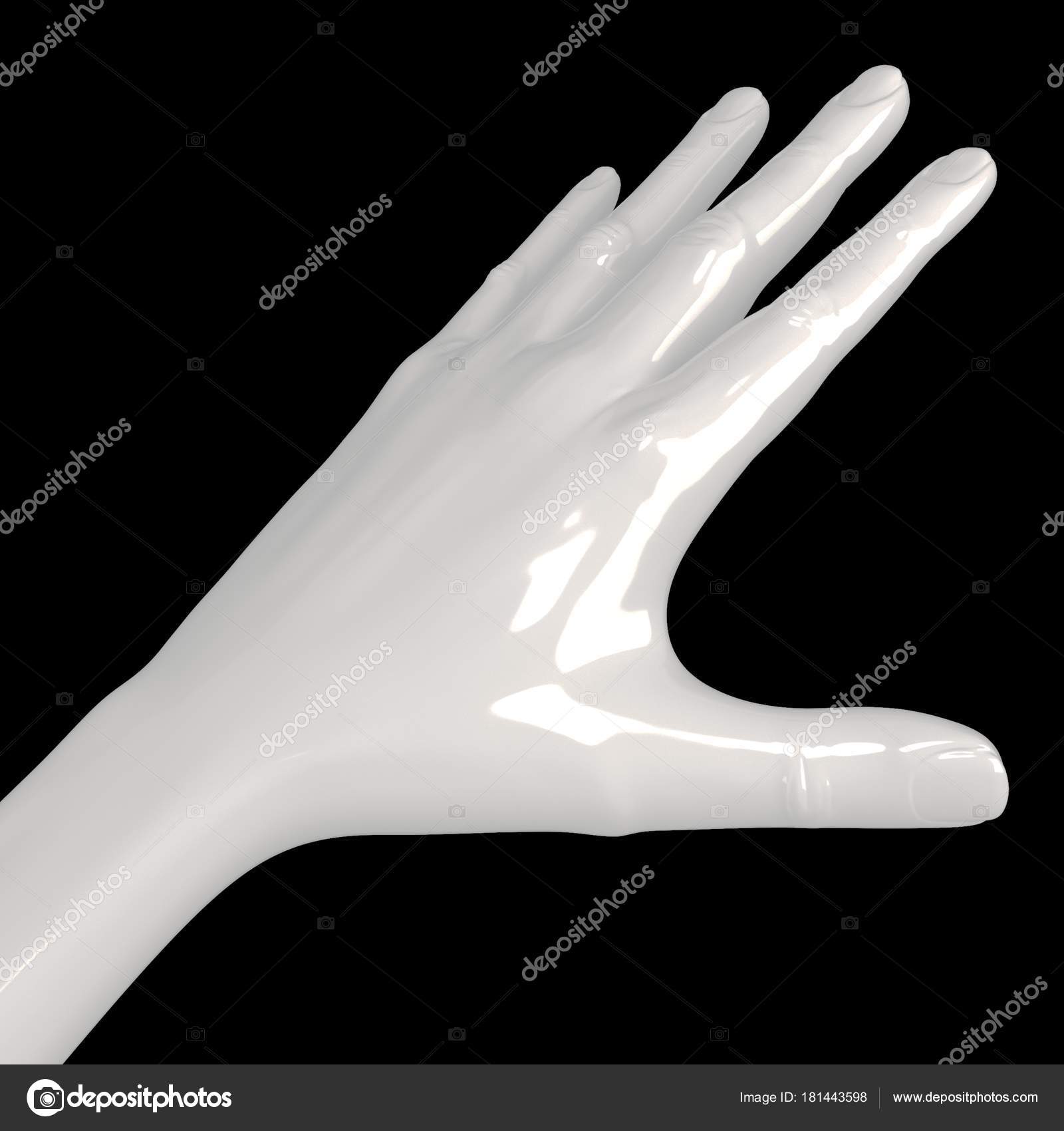 Female hand 3d rendering — Stock Photo © frescomovie #181443598