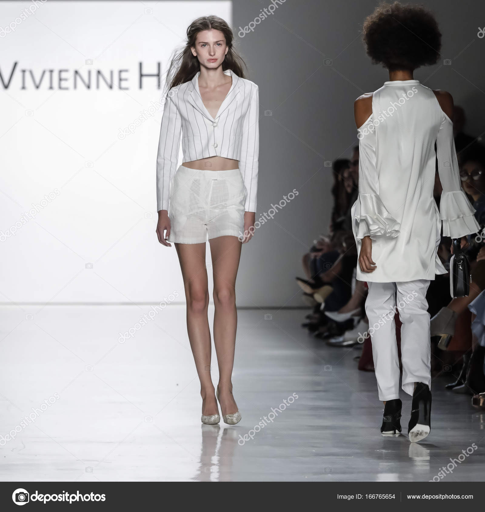 Models walk runway – Stock Editorial Photo © SamAronov #166765654