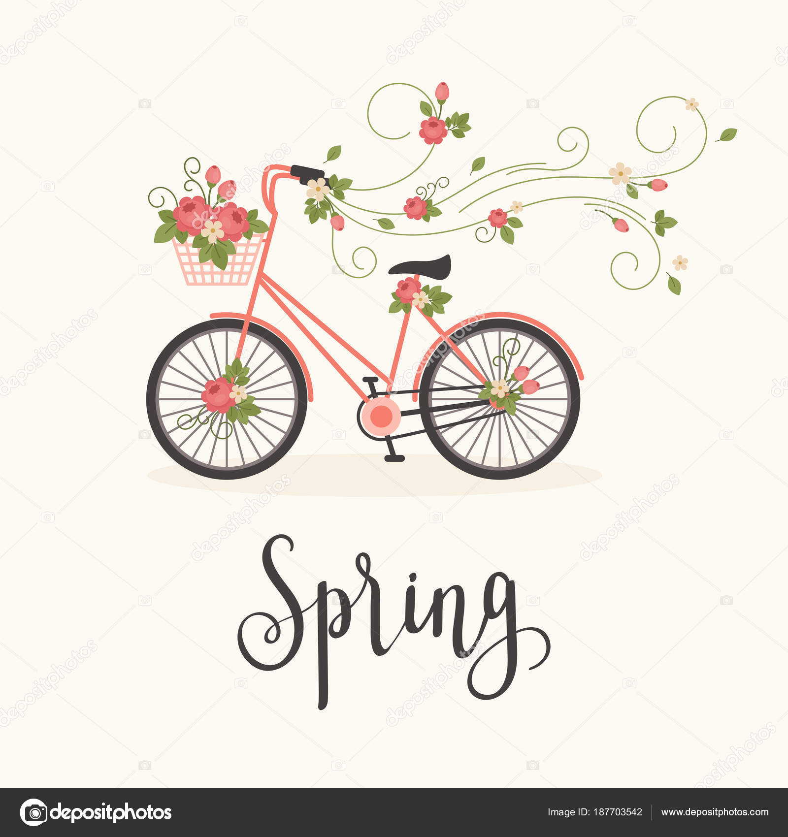 Primavera concepto vector ilustración . Vector de stock por ©Natalie ...