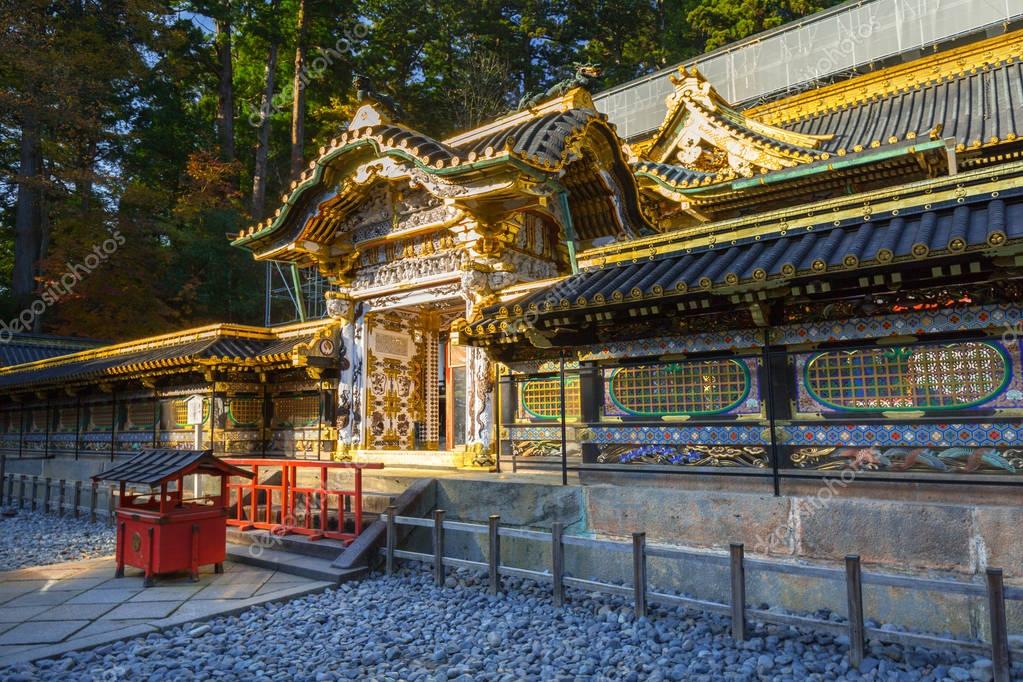 Arquitectura del templo del santuario de Toshogu en Nikko 2023