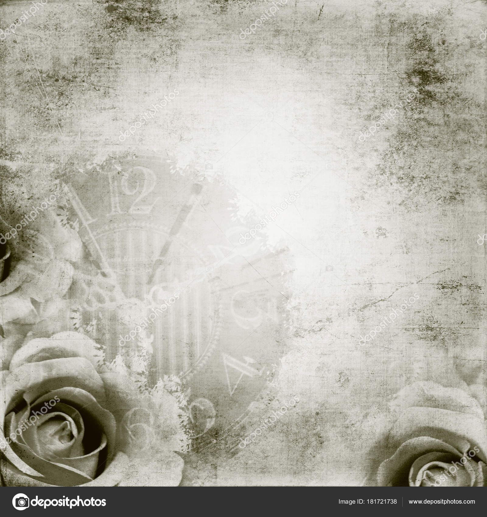 Vintage texture background with watch (time) Stock Photo by ©o_april ...