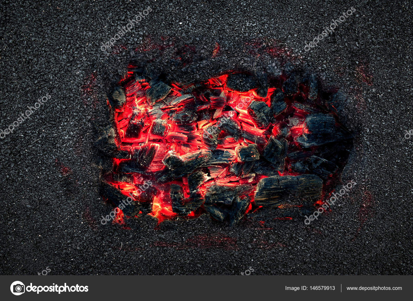 Large fiery hole. Stock Photo by ©kolazig 146579913