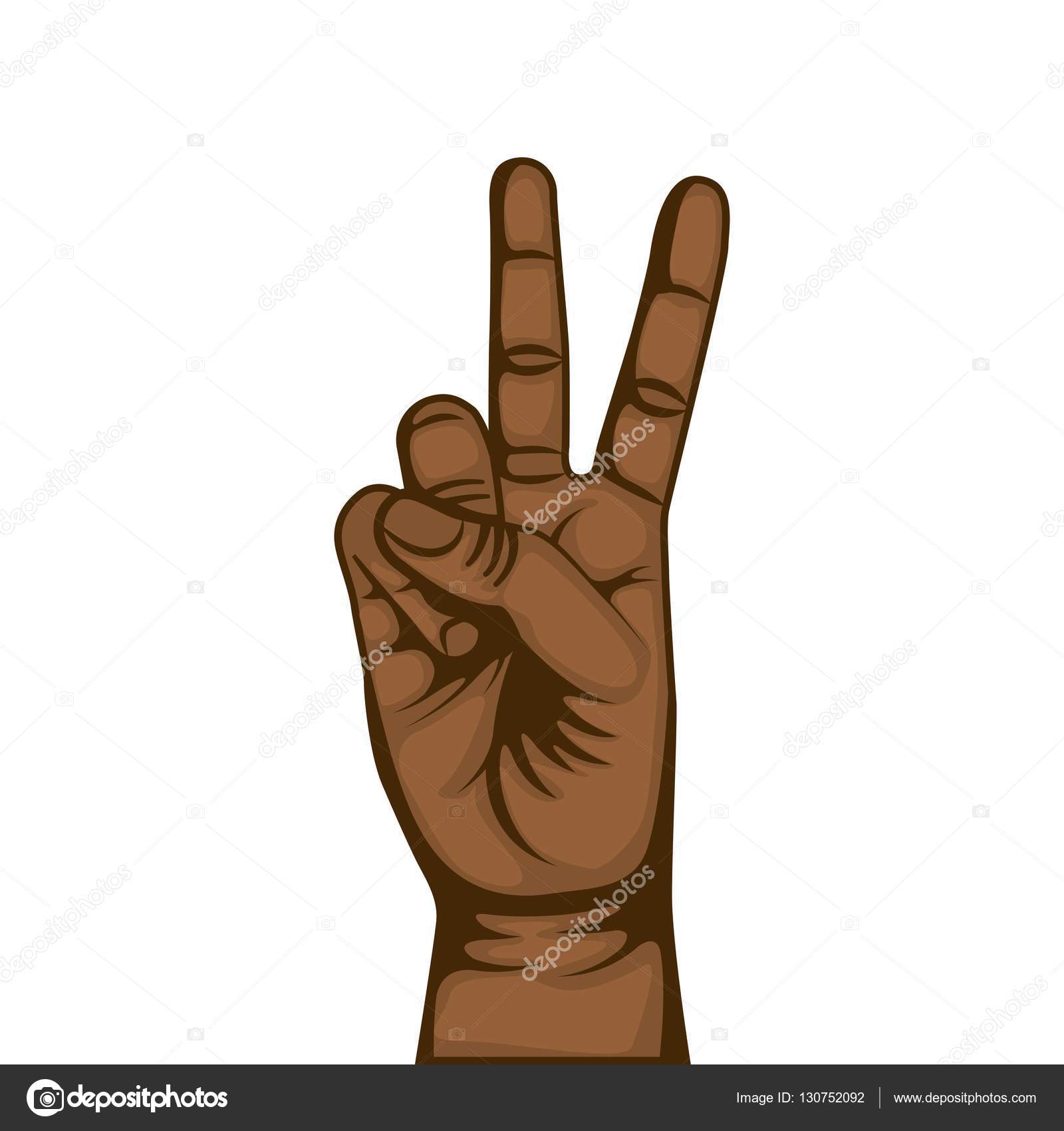 Diseño de la mano humana Vector de stock por ©yupiramos 130752092