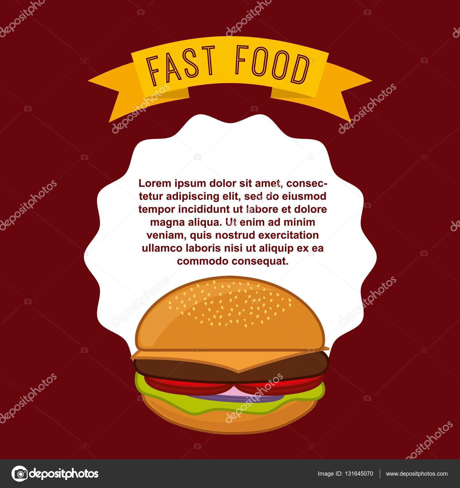 Fast food design Stock Vector Image by ©yupiramos #131645070