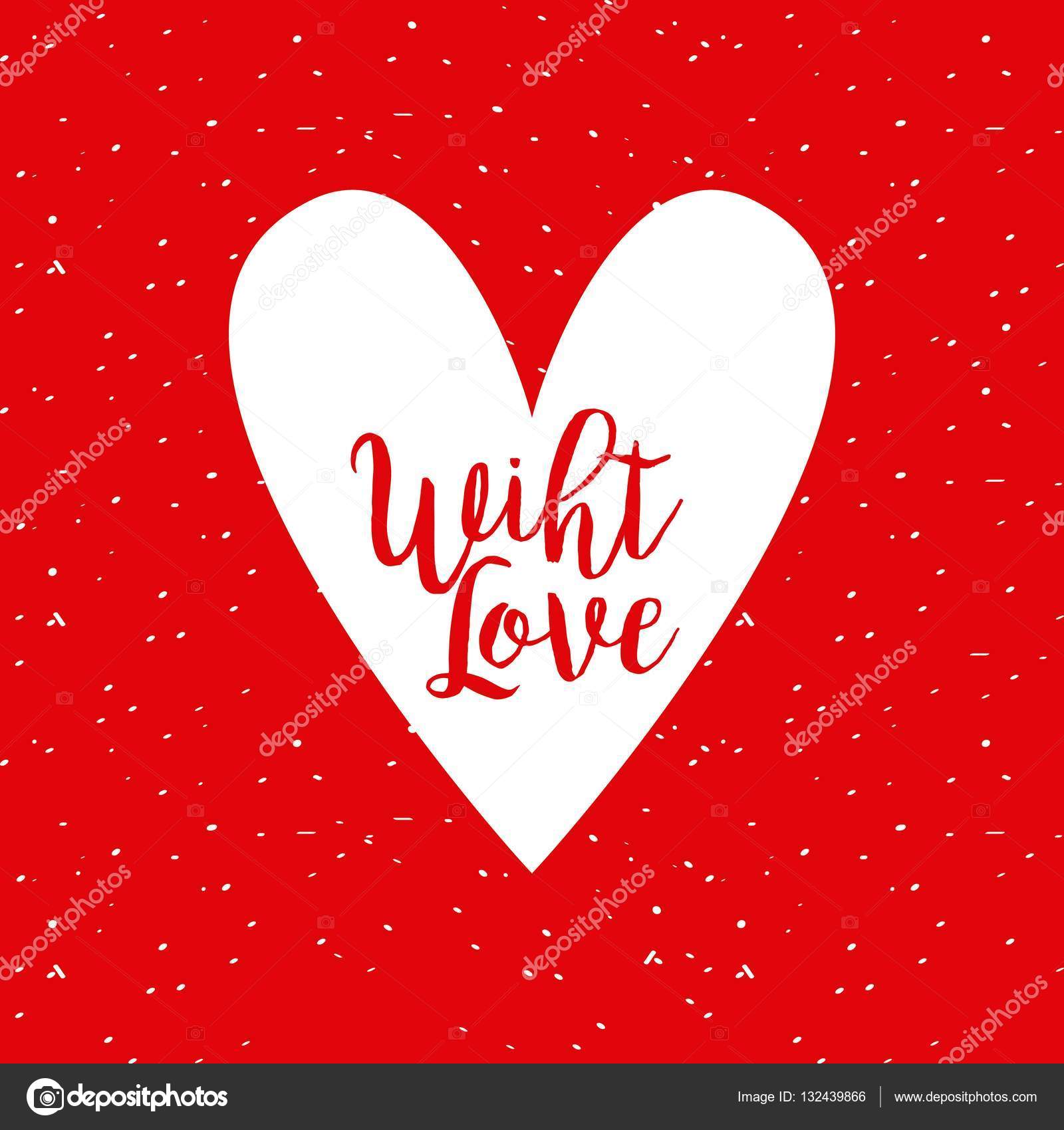 Love card design Stock Illustration by ©yupiramos #132439866