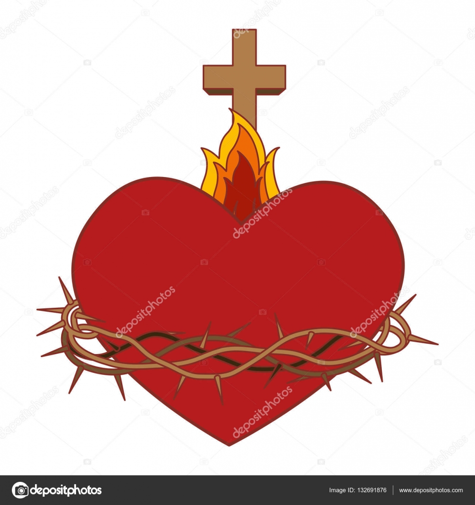 Sacred Heart Of Jesus Clip Art