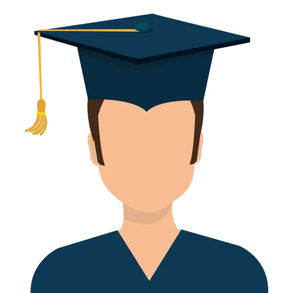 Female student graduation avatar profile. Stock Vector Image by ...