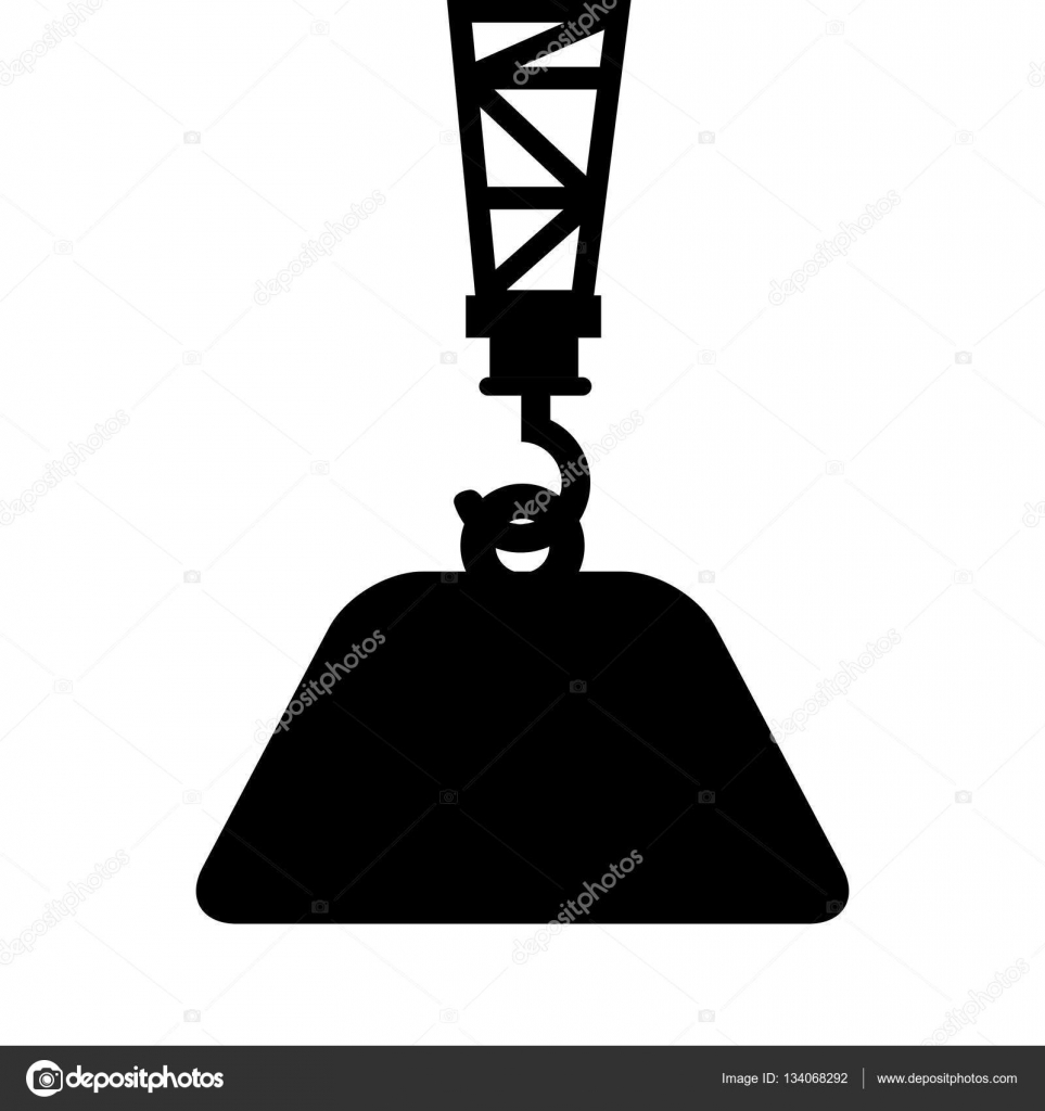 Image vectorielle Grue levage icône isolée par ©yupiramos - 134068292