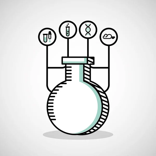 Scientific laboratory flat line icons — Stock Vector © yupiramos #135150996 Scientific laboratory flat line icons — Stock Vector © yupiramos #135150996