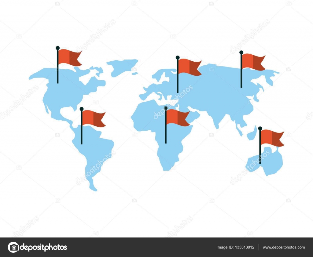 World map icon Stock Illustration by ©yupiramos #135313012