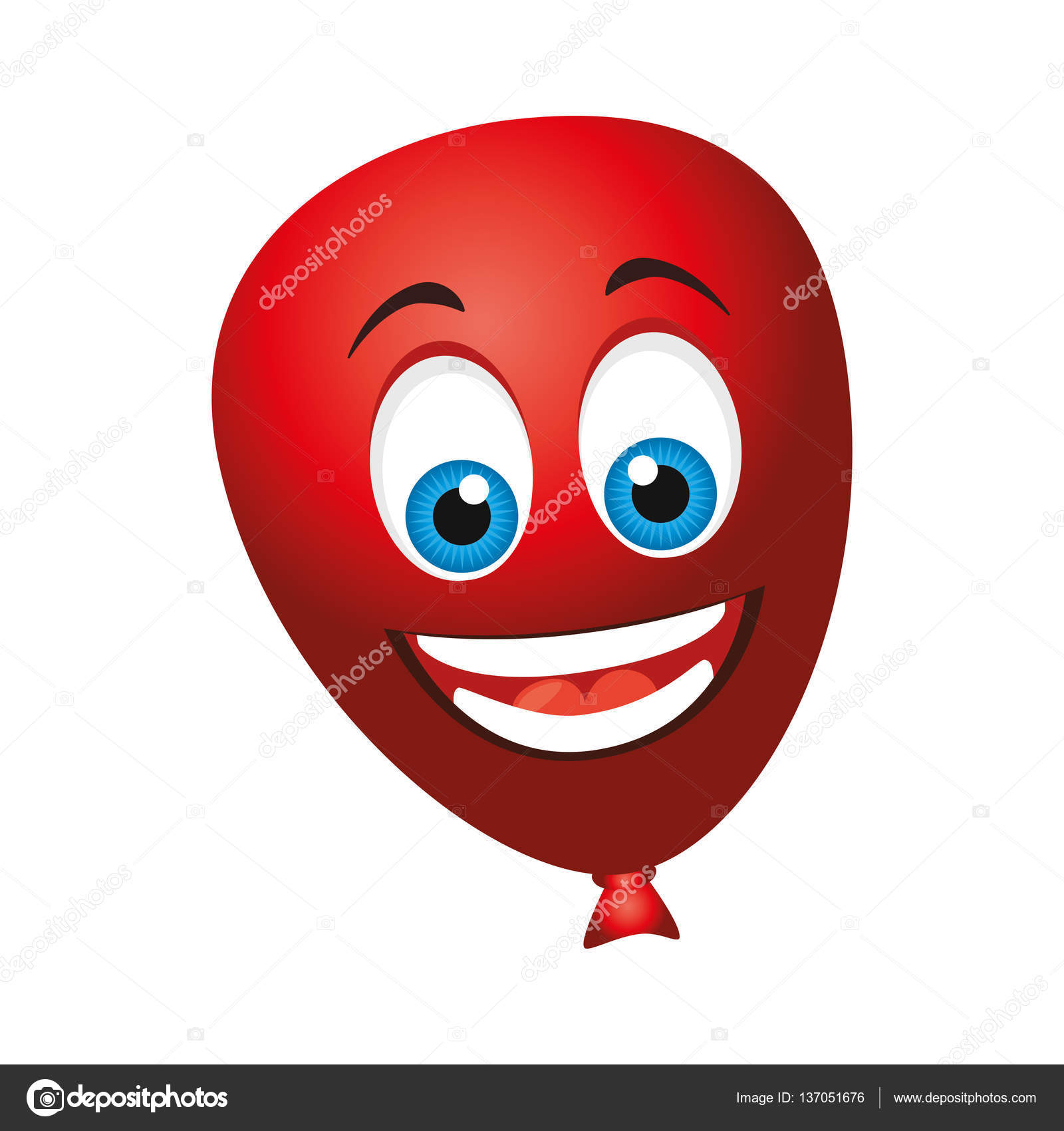 Balloons air character icon Stock Illustration by ©yupiramos #137051676