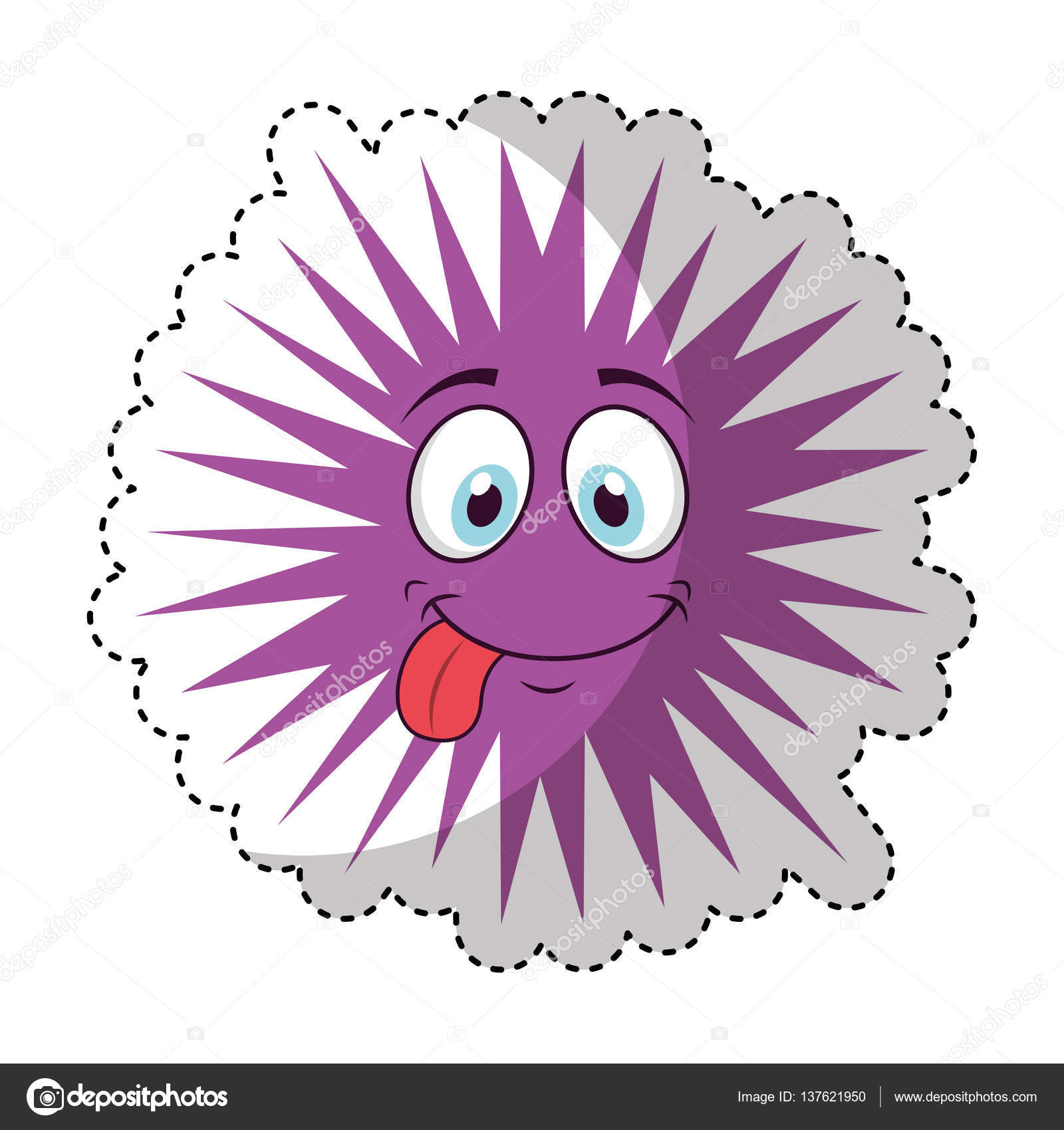 Bacterium comic character icon Stock Vector by ©yupiramos 137621950