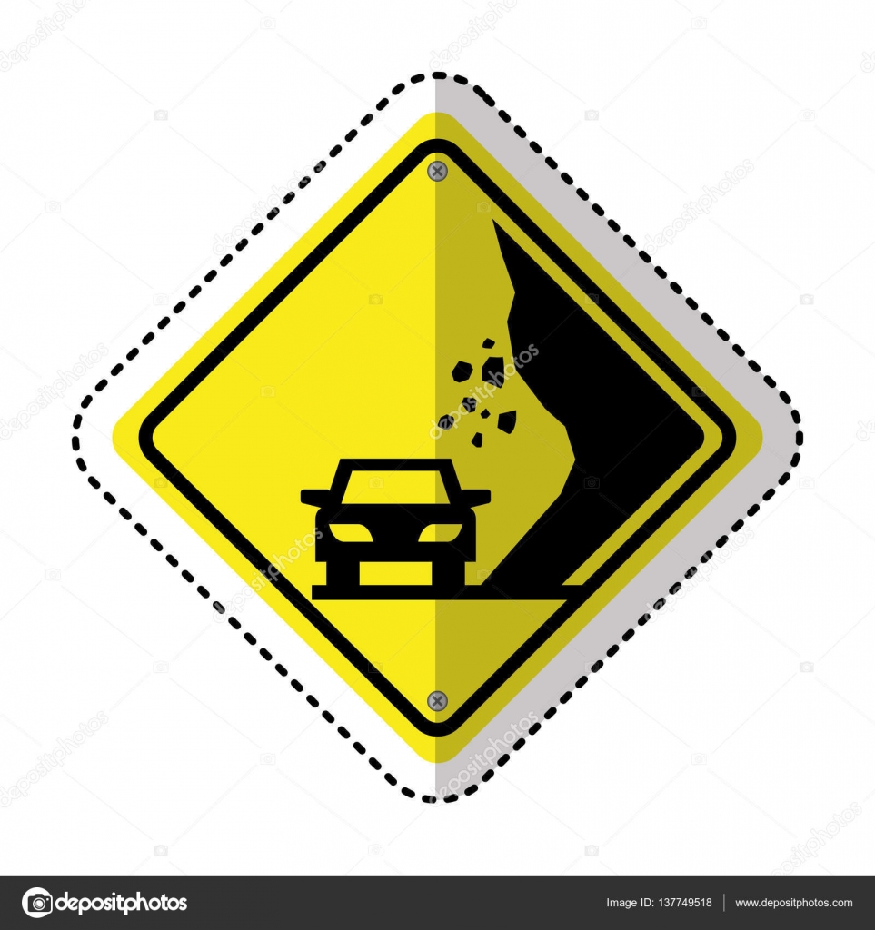 Collapse traffic signal information icon Stock Vector by ©yupiramos ...