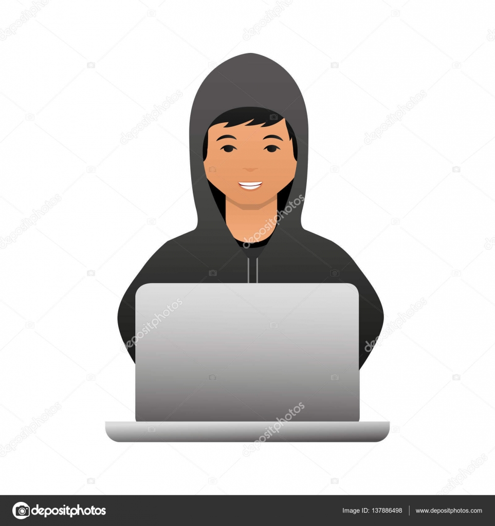 Hacker avatar character isolated icon Stock Vector Image by ©yupiramos ...
