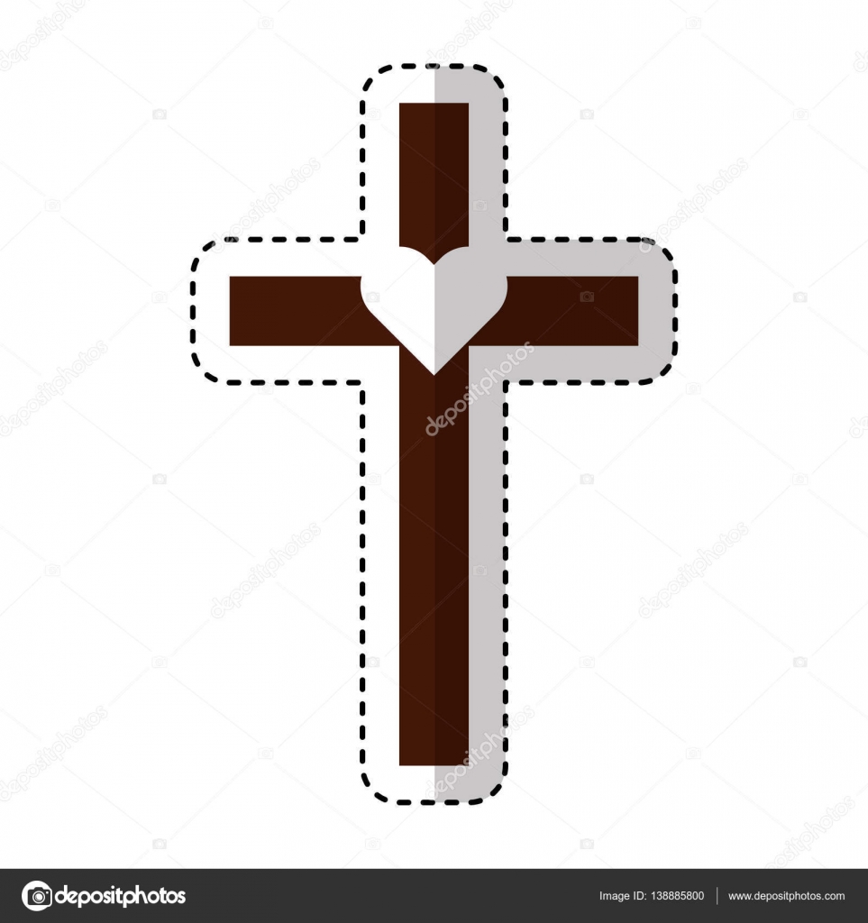 Cruz icono de la primera comunión Vector de stock por ©yupiramos 138885800