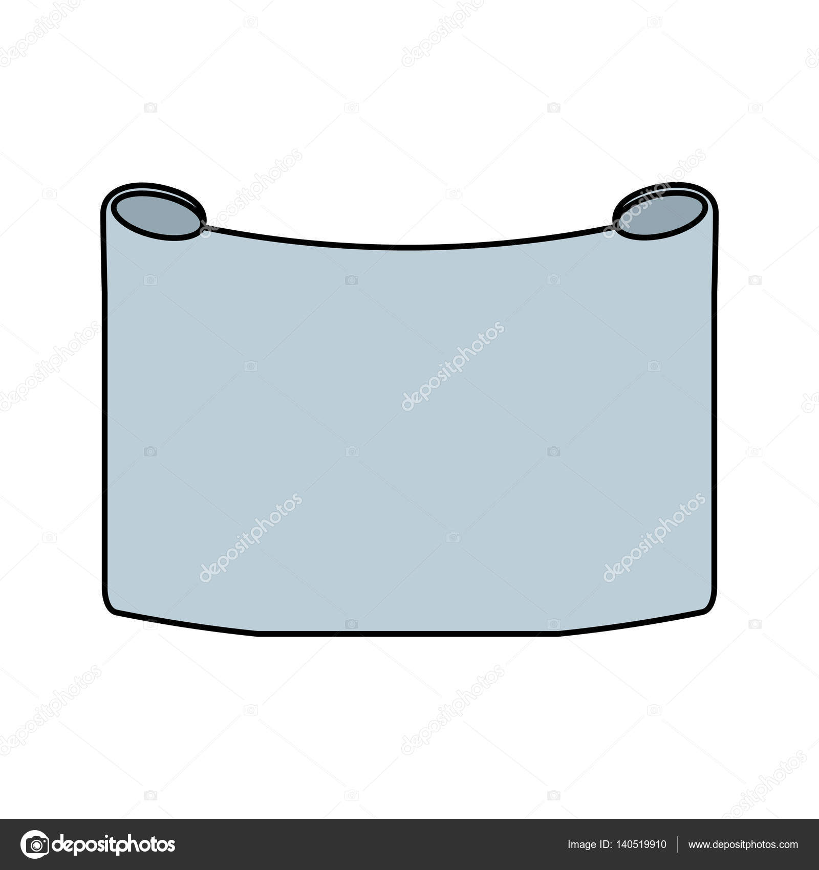 Construction plan paper isolated icon Stock Vector by ©yupiramos 140519910